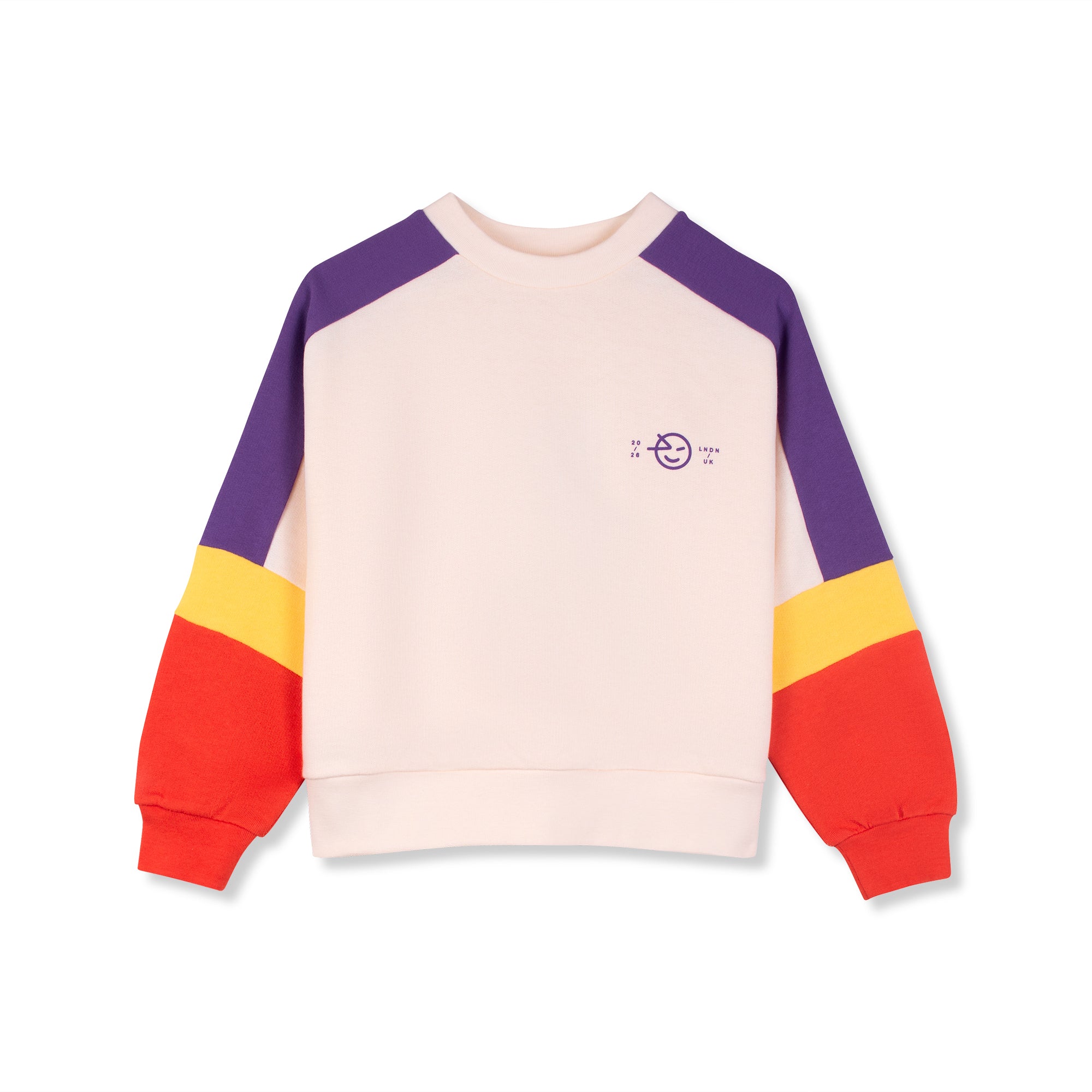 Good Morning Sweat - Ecru / Violet – Wynken