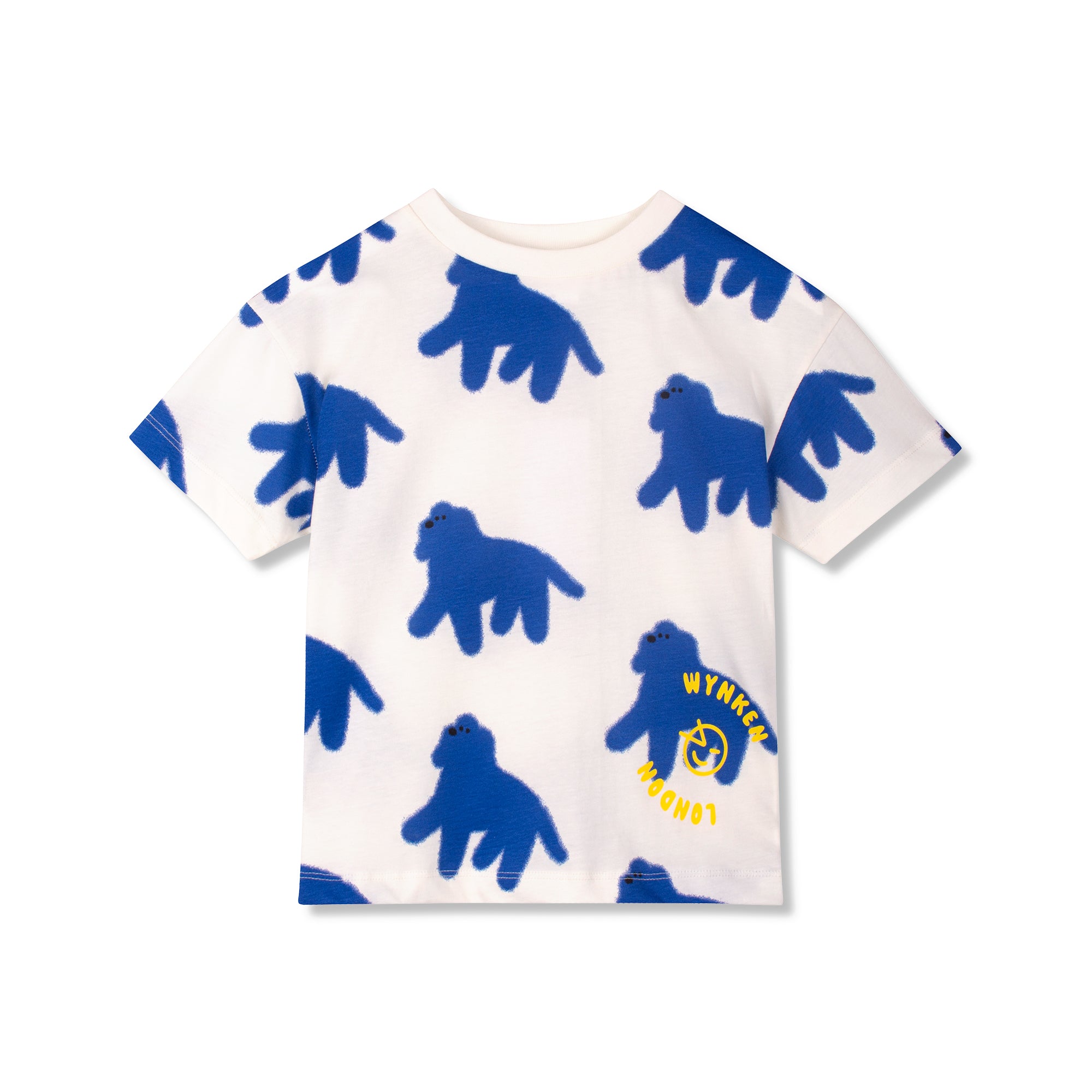 Bon Bon Tee - Artists Blue Dog – Wynken